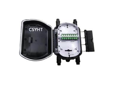China PLC Splitter FTTX IP65 Inline Optical Splice Closure FOSC Fiber splitter boxes FTTX FTTH for sale