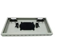 China 1U Height Fiber Optic Patch Panel FTTB For Cable Splicing for sale
