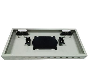 China 1U Height Fiber Optic Patch Panel FTTB For Cable Splicing for sale