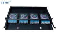 China Cold Roll Steel 1U UHD MPO/MTP-LC 96 Fibers Patch Panel for sale