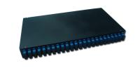 China ST 1u 19inch FTTX 48cores Fixed Fiber Patch Panel for sale