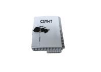 China PP ABS FTTH 12C Fiber Optic Terminal Box load  with 1x8 PLCsteel tube Splitter for sale