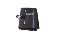 China PP ABS FTTH 12C Fiber Optic Terminal Box load  with 1x8 PLCsteel tube Splitter for sale