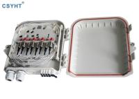 China CATV Networks 8 SC Adapter ABS FDB Fiber Terminal Box for sale