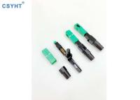 China SC Fiber Optic Fast Connector Field assembly connector Quick assemble connector Mechanical connector for sale