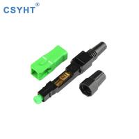 China SC APC- SC UPC Ceramic Ferrule Fiber Optic Connector FTTH Mechanical for sale