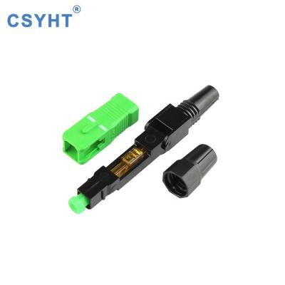 China Fiber Optic Fast connectors Field assembly connector Mechanical connector SC type for sale