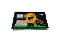 China Metal 19inch Racks Fiber Optic PLC Splitter 1x32 For FTTX Tiroir Optique 19 for sale