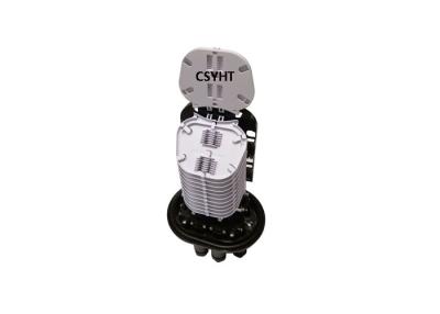 China 288FO Vertical type FOSC fiber splice closure with 1x8 or 1x16 PLC splitter for FTTH FTTX for sale