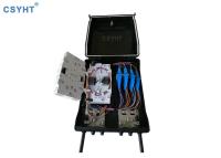 China Outdoor IP65 144 fo 6 cable port 24 SC simplex fiber optic terminal box popular in Kenya for sale