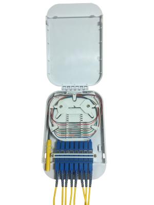 China Fiber 8 Indoor Fiber Optic Terminal Box Cable Entry Without Cutting for sale