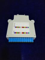 China DIN Rail IP45 6 SC Duplex Fiber Optic Terminal Box 4 Ports for sale