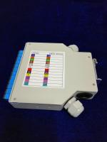 China DIN Rail IP45 6 SC Duplex Fiber Optic Terminal Box 4 Ports for sale