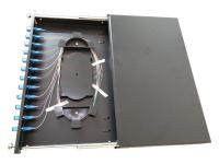 China FTTX FTTB 12-24f Cable Termination Patch Panel Rack Mount for sale