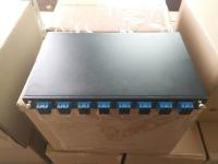 China FTTX FTTB 12-24f Cable Termination Patch Panel Rack Mount for sale