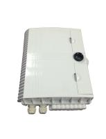 China 16cores FTTH Fiber Optic Terminal Box ABS For FTTX GPON CATV for sale