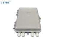 China Outdoor IP65 24fo Fiber Optic Splitter Box Plastic For FTTx Project for sale