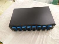China Rack Mounted FTTB 48F Fiber Optic Cable Terminal Cold Roll Steel SC LC for sale