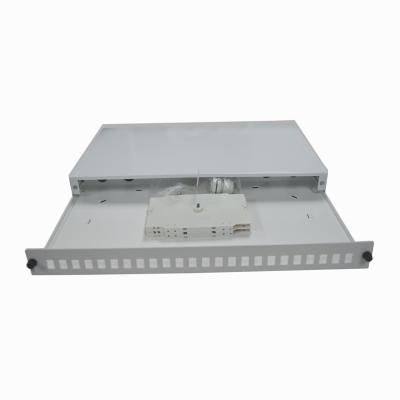 China CATV GPON 12cores Fiber Optic Patch Panel With Sc Port for sale