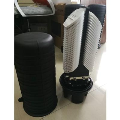 China 12core 576f FTTH Waterproof Optical Splice Enclosure 2 In 6 Out for sale
