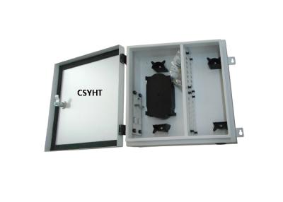 China Wall Mount 24C 48C Fiber Optic Distribution Box FTTX Solutions for sale