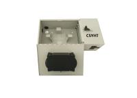 China Indoor 36C 48C Metal FTTH Fiber Distribution Box Wall Mount Boitier optique equipe for sale