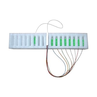 China G657A 1X8 PLC Fiber Optic Splitter For CATV FTTH GPON for sale