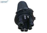 China 96 Core Flippe Over Dome Fiber Optic Joint Splice Closure 144 FO FTTH Cylindrical Splice Enclosure IP68 for sale