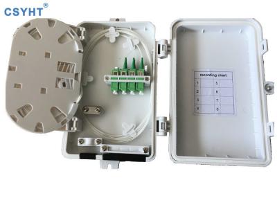 China Optical Fiber Splitter Box Access Terminal Box 4 Cores  ODP FTTH Distribution Box For FTTH Drop Cable for sale