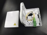 China ABS Splitter G657A2 Fiber Optic Termination Box FTTH 2 SC for sale