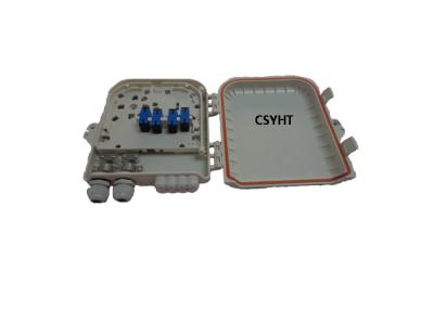 China 8C FTTH FTTX Fiber Optic Cabinet Outdoor IP68 With 2in 9out Cable for sale