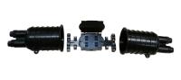 China ISO 96 Core Fiber Optic Joint Closure Waterproof IP68 2 In 2 Out for sale