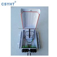 China FTB 144C FTTH Fiber Optic Terminal Box ABS Plastic With 12 Units Splice Tray for sale