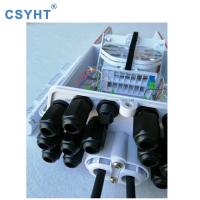China FTB 144C FTTH Fiber Optic Terminal Box ABS Plastic With 12 Units Splice Tray for sale