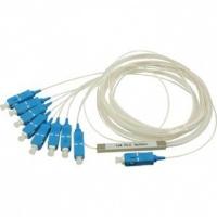 China 1X8 PLC Fiber Optic Splitter for CATV FTTH Gpon Telecommunications for sale