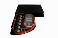 China 24 cores Rack Mounted Ftth Distribution Terminal Box Splice tray for sale