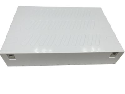 China ABS Plastic FTTH Fiber Optic Terminal Box Rack Mounted for sale