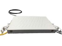 China 24 SC Plastic ABS Fiber Optic Patch Panel Rack Mounted for sale