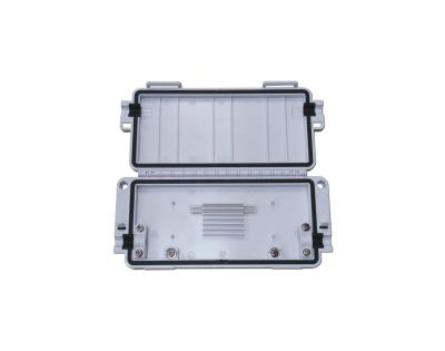 China Plastic Inline Fiber Optic Splice Closure FTTH Horizontal for sale