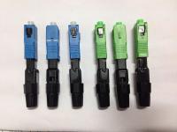 China Fiber optic fast connector Mechanical connector Ceramic Ferrule Field Assembly Connector SC APC SC UPC for sale