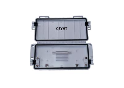 China Small Size ABS 12C Fiber Optic Splice Closure 1 In 1 Out IP65 for sale