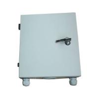China DIN Rail Mounted Fiber Optic Connection Box 12 SC Simplex For FTTH for sale