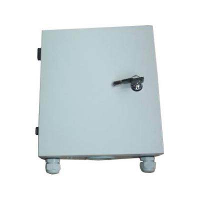 China DIN Rail Mounted Fiber Optic Connection Box 12 SC Simplex For FTTH for sale