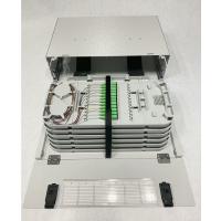 China 19 Inch 4U Pull Out Fiber Optic Distribution Box ODF 96 Fibers for sale