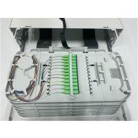China 19 Inch 4U Pull Out Fiber Optic Distribution Box ODF 96 Fibers for sale
