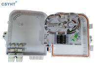 China IP65 Waterproof Optical Fiber Distribution Box 2 In 8 Out 8 Core for sale