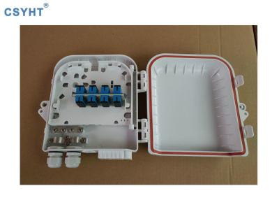 China FTTH 6 LC 12 Port Fiber Optic Termination Box 1X8 PLC for sale