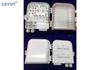 China Outdoor IP65 12C Fiber Optic Wall Box With 1x8 PLC Splitter for sale