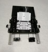 China Plastic ABS Outdoor 1*8 Fiber Optic Splitter Termination Box 12FO Fiber Optic Distribution Box for sale