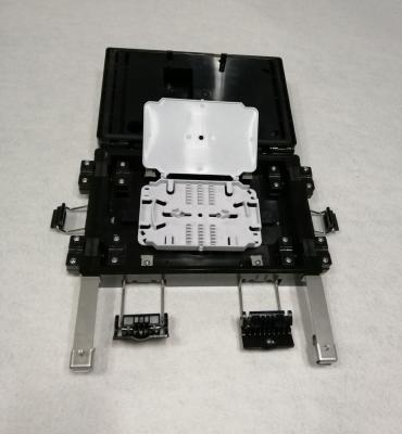 China Plastic ABS Outdoor 1*8 Fiber Optic Splitter Termination Box 12FO Fiber Optic Distribution Box for sale
